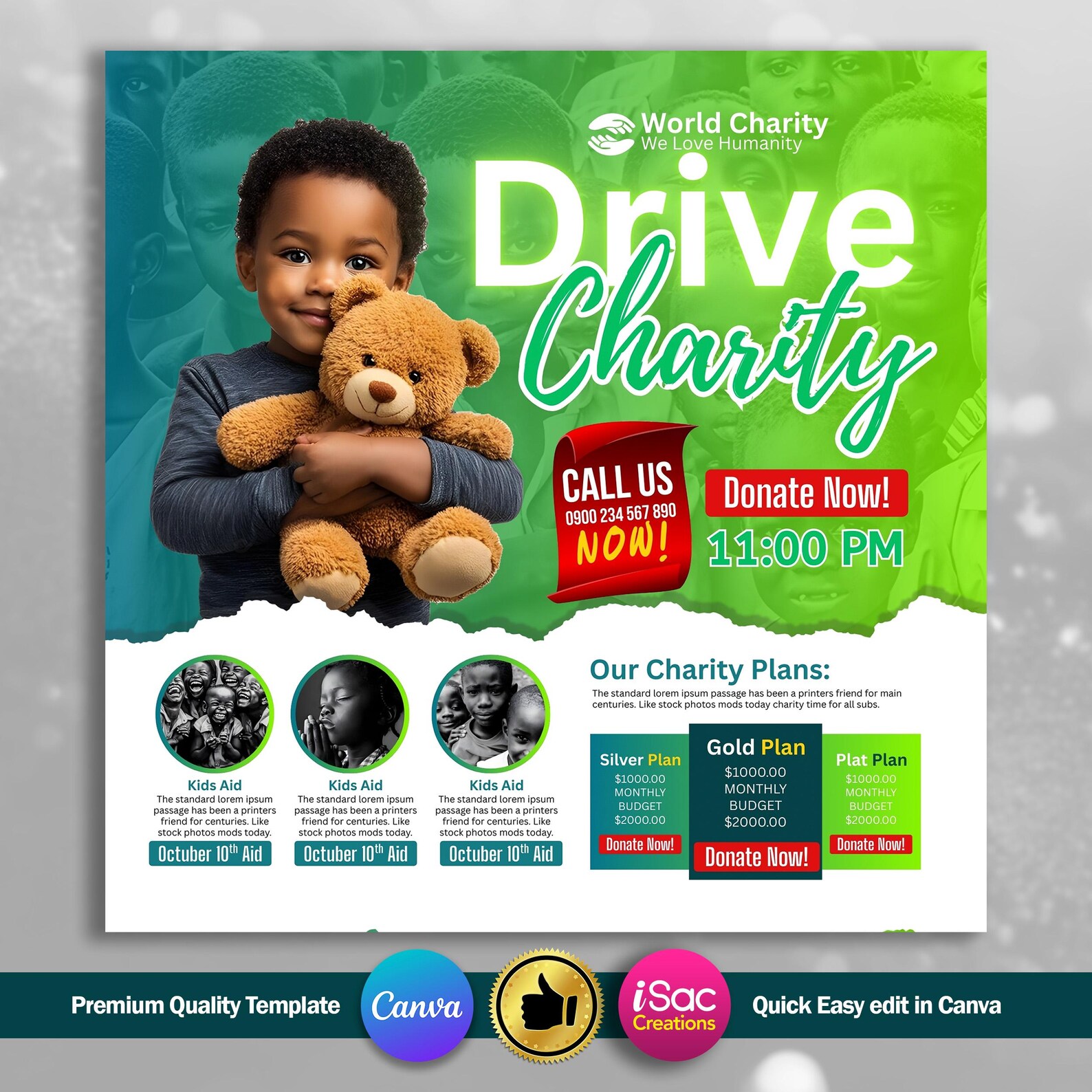 Charity Event, Hope Poster, Fund Flyer, Help Needed, Aid Poster, Relief ...