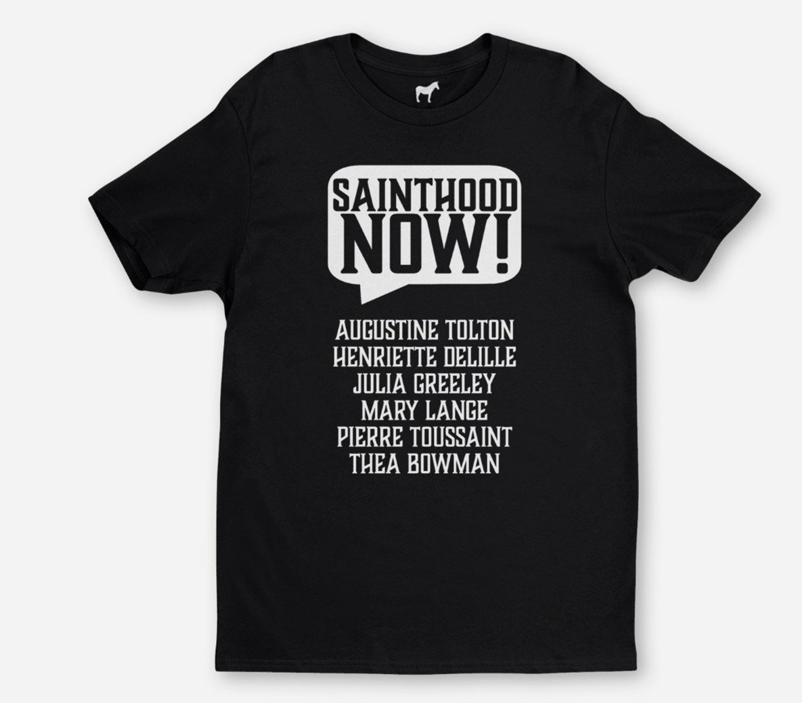 African American Sainthood Now Candidates T-shirt Tolton Bowman Delille ...