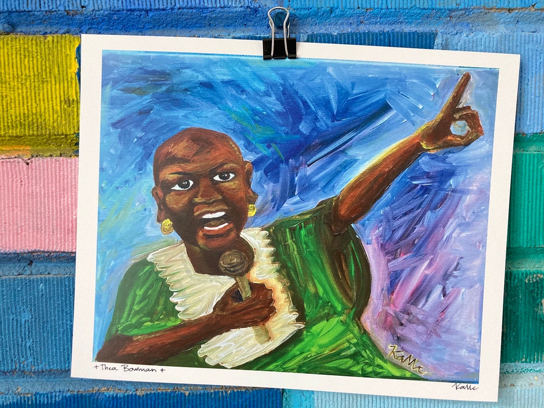 Servant of Sister God Thea Bowman FSPA Kamc Fine Art Print Painting ...