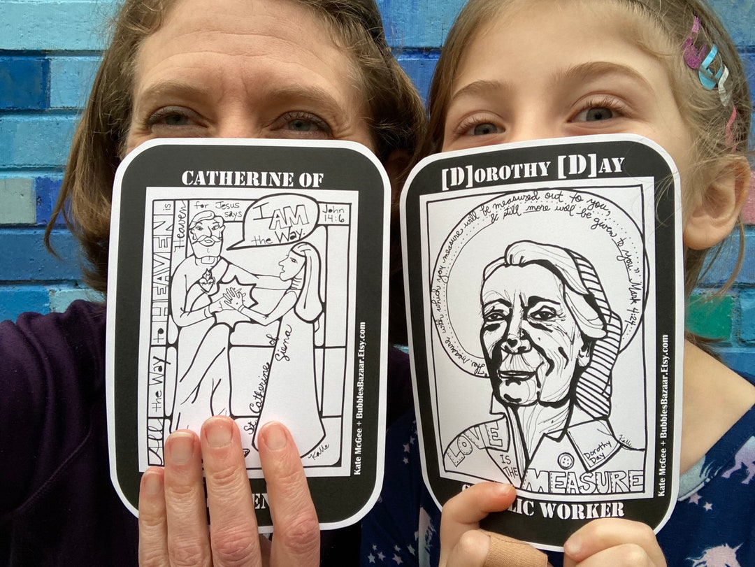 DIGITAL DOWNLOAD Abcs of Holy Women Women's History Month Catholic ...
