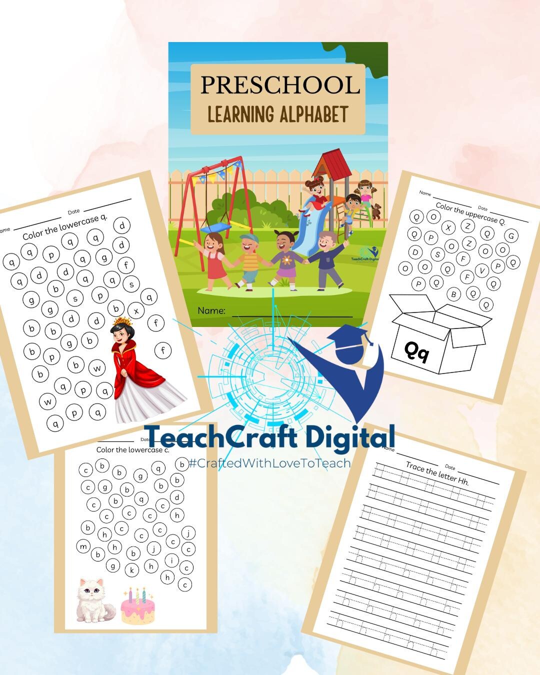 Alphabet Learning Worksheets – Tracing, Letter Recognition, Upper ...