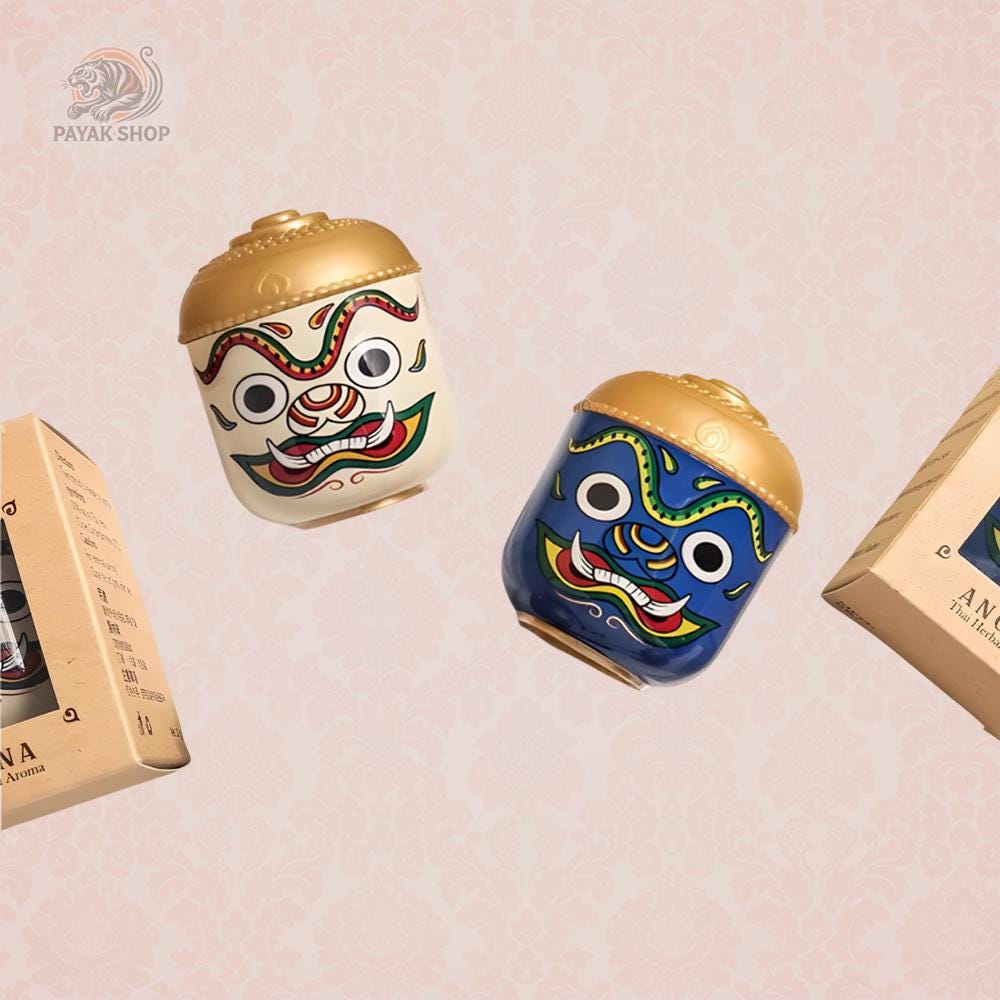 Thai Herbal Inhaler Gift Set (4 Scents) – Unique Thai Design ...