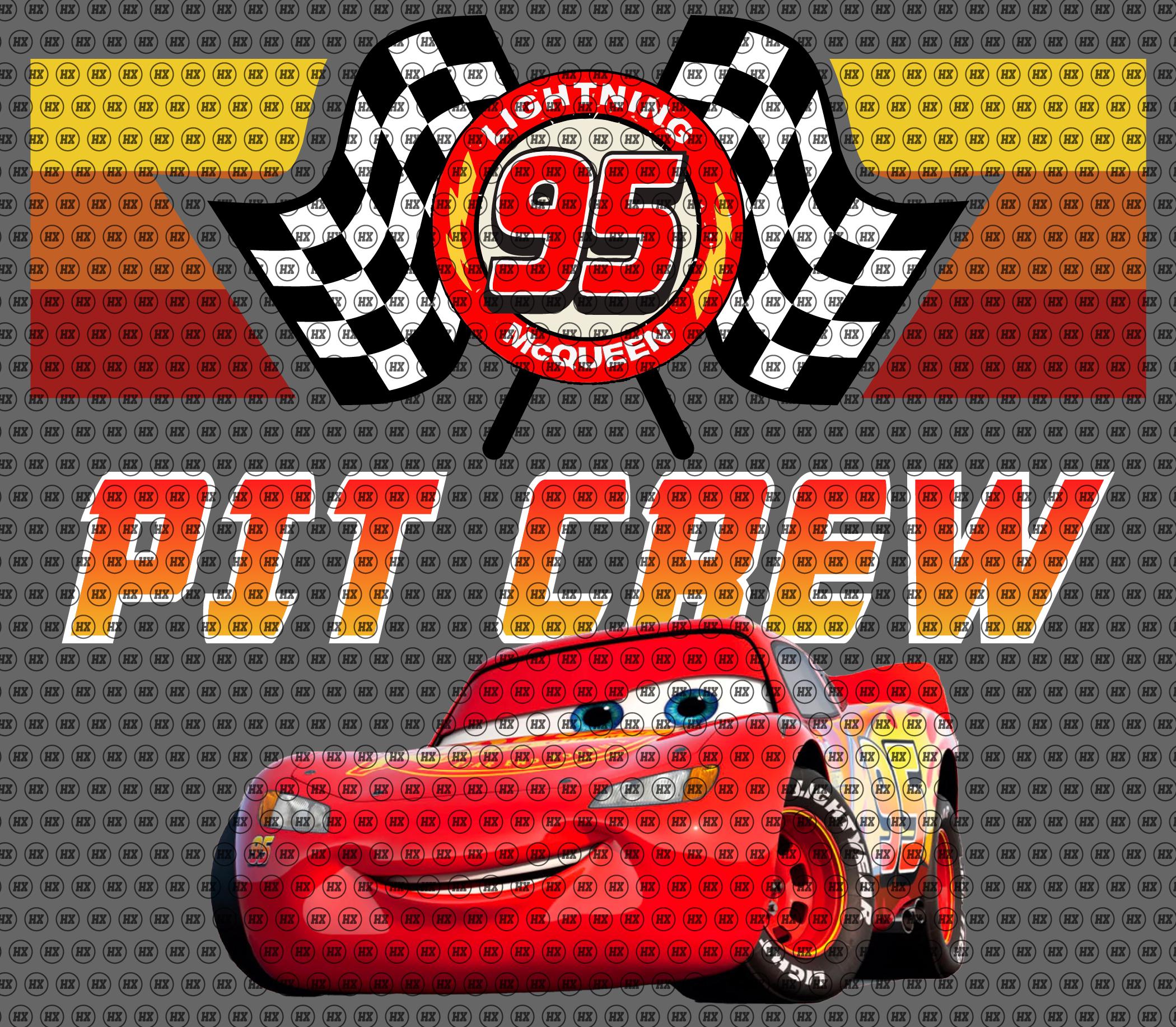 Lightning Mcqueen Pit Crew
