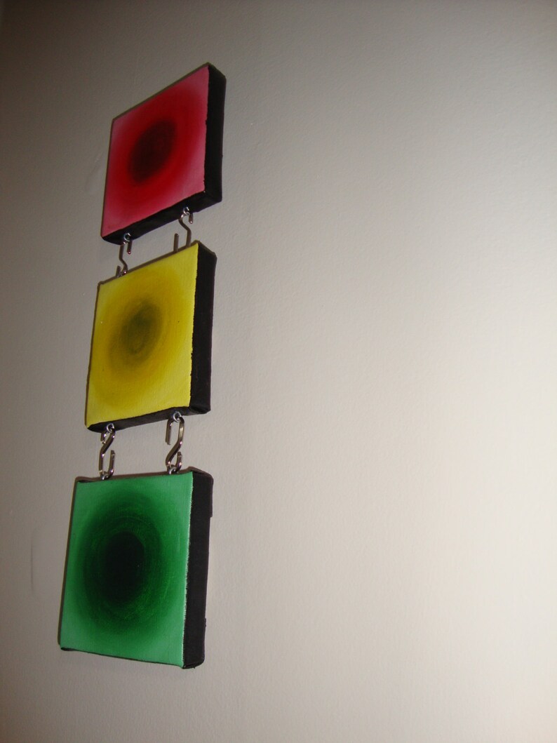 Traffic Light Painting - Etsy