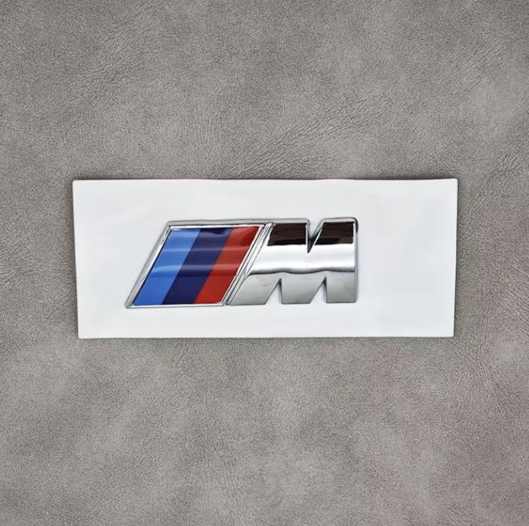BMW M Badge for Trunk Silver/black/matt/gloss M Logo Badge - Etsy