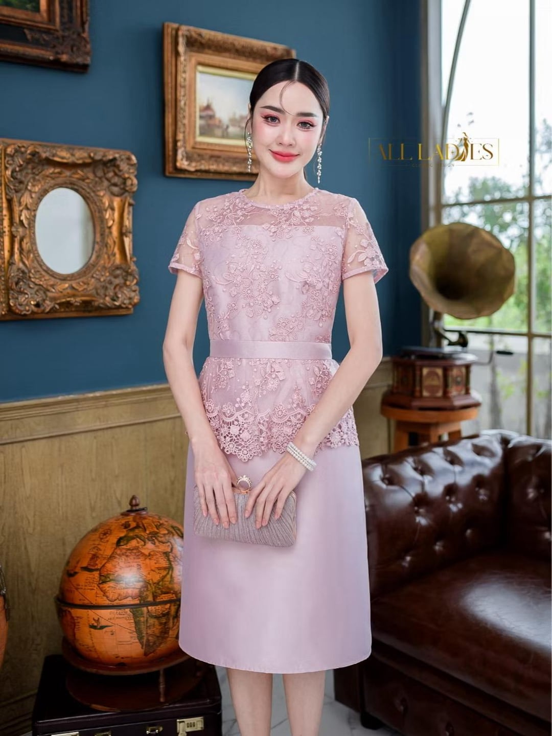 Thai Silk Dress, Elegant Formal Outfit - Etsy