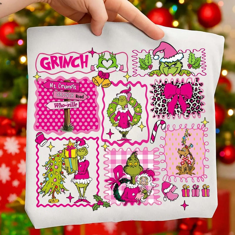 Preppy Grinch - Etsy