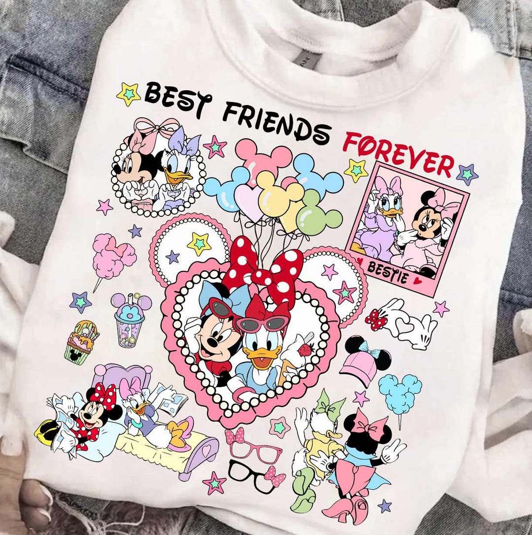 Best Friends Forever Png, Retro Coquette Bow Cartoon Png, Cartoon Trip ...
