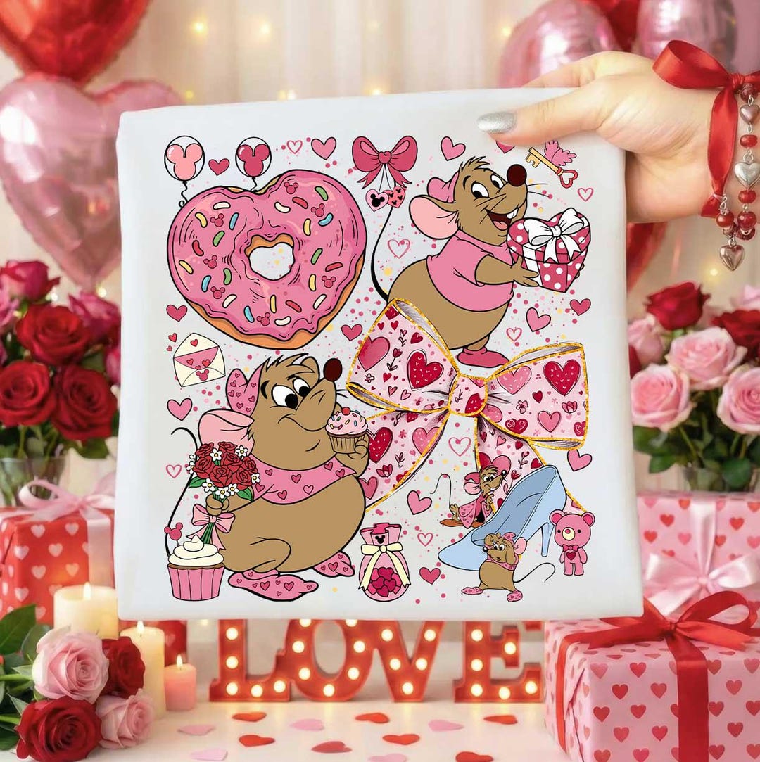 Coquette Happy Valentine Cartoon Mouse Png, Valentine Movie Png, I Only ...
