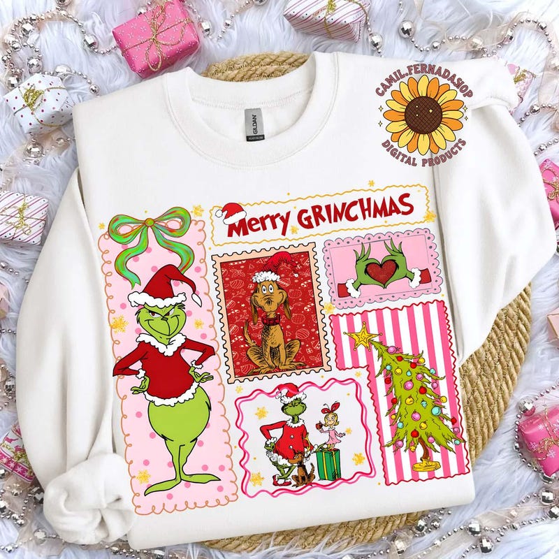 Grinch Preppy - Etsy
