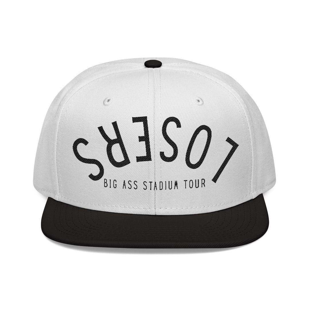 Embroidered Snapback Hat Losers Big Ass Stadium Tour Post Malone Jelly ...
