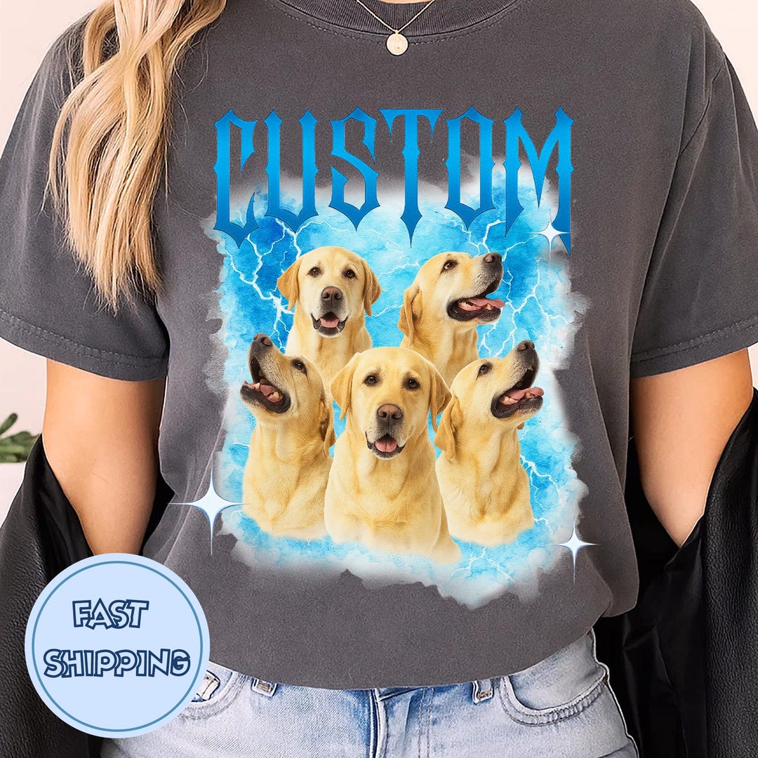 Custom Bootleg Pet T-shirt: Vintage Washed Cotton, Funny Animal Lover ...
