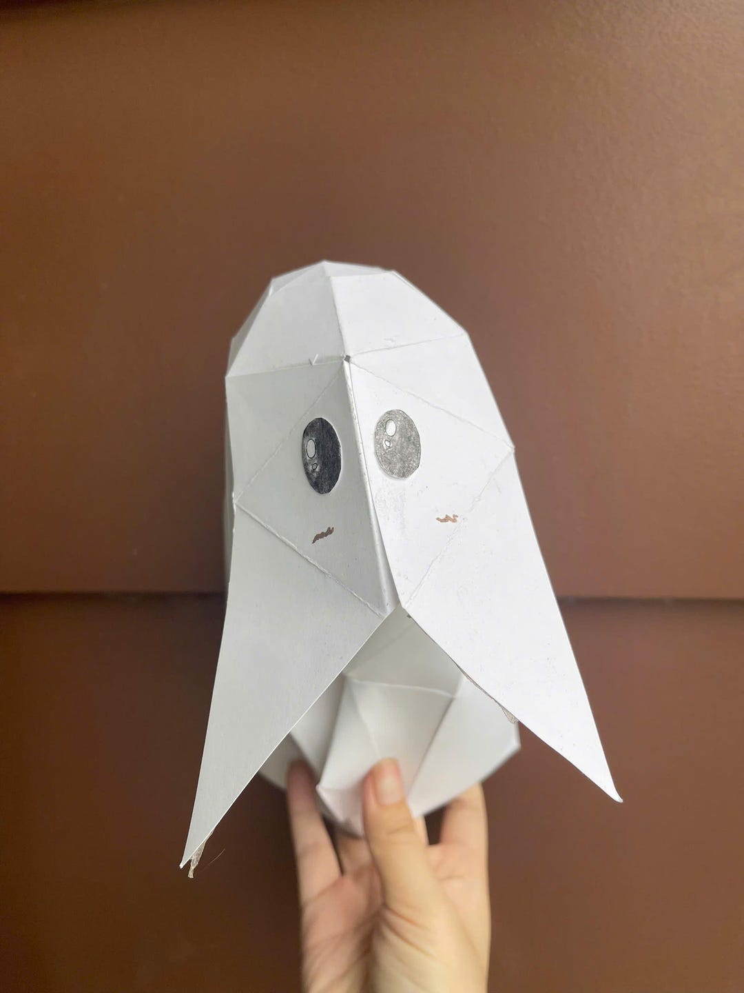3D Ghost Papercraft Template – Printable DIY Halloween Decoration - Etsy UK