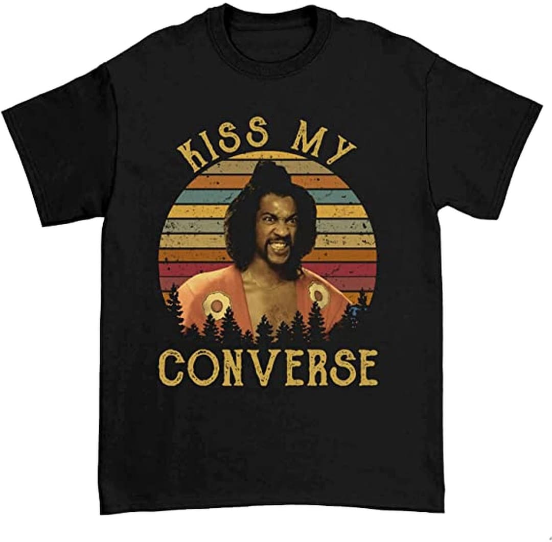 Kiss My Converse Vintage Gift Idea Tshirt Sho'nuff Fans - Etsy