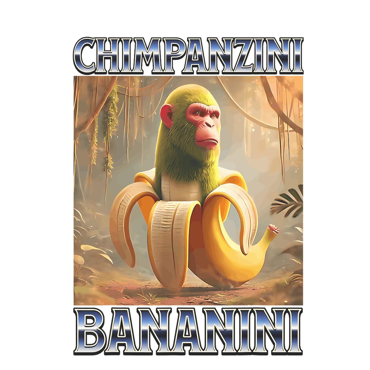 Chimpanzini Bananini Italian Brainrot Meme PNG Digital - Etsy