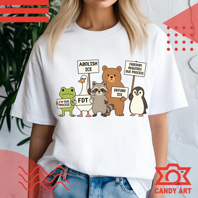 F*ck ICE Shirt, Animals Protest Png, Ice Out of LA Shirt, Abolish Ice ...