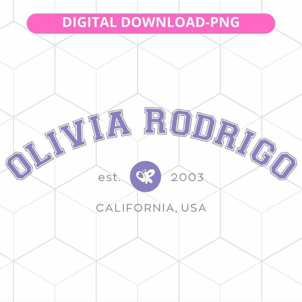 Olivia Rodrigo Svg - Etsy