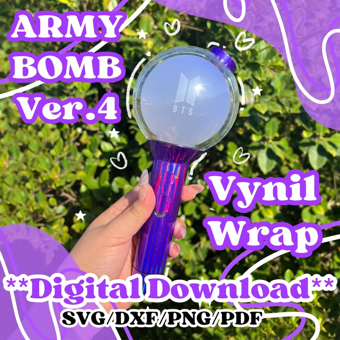ARMY BOMB V4 Skin TEMPLATE Svg, Dxf, Png, Pdf - Etsy
