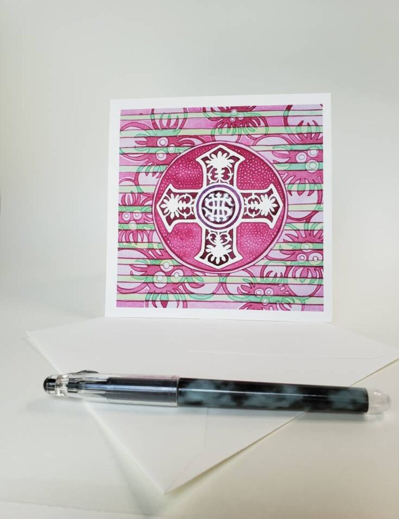 Religious Gift, God's Eye Card, Religious Art, God's Eyes, Cross Art ...