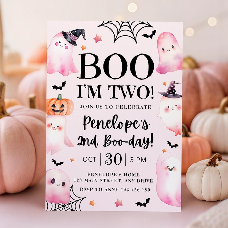 Boo You Are Invited - Etsy