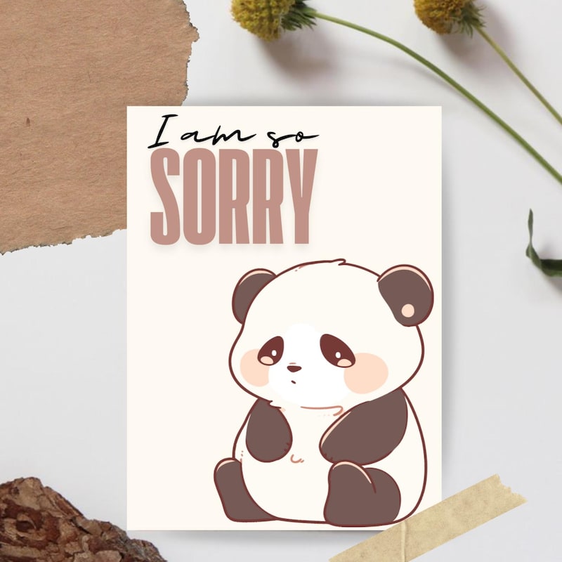 Apology Cards - Etsy