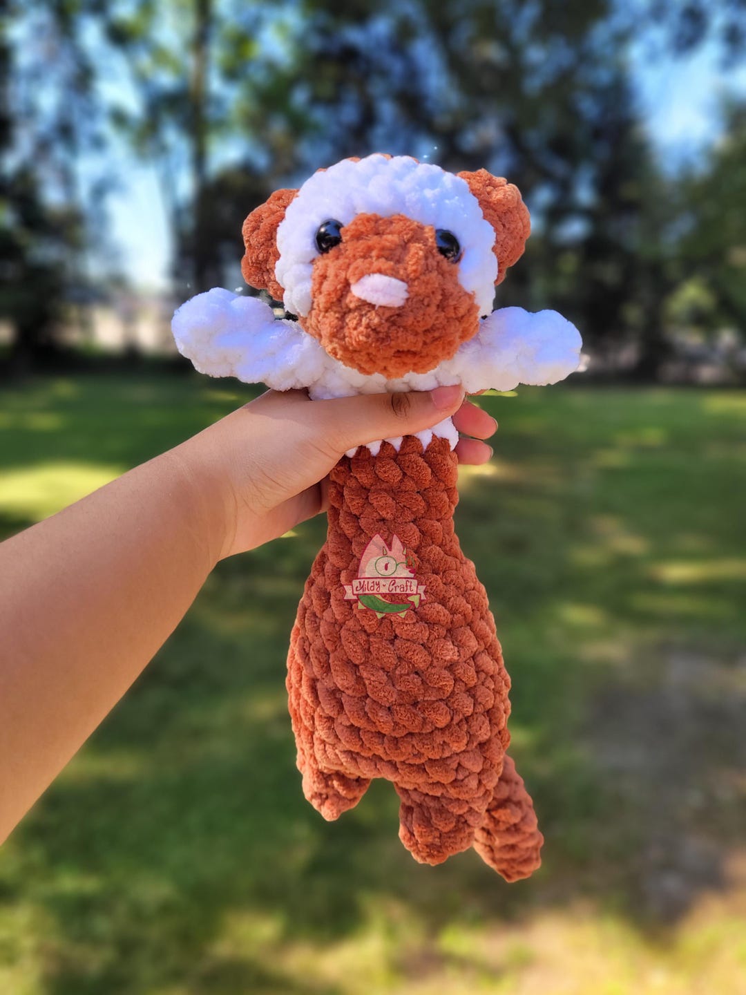 Jumbo Weighted Ferret Plushie: Crochet Amigurumi Stuffed Animal - Etsy