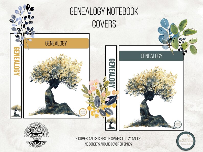 2 Women Genealogy Notebook Covers - Etsy