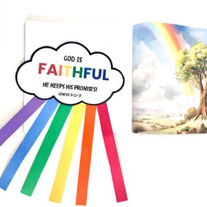 Noah's Ark Rainbow Craft and Activity | Sunday School and Kid's ...