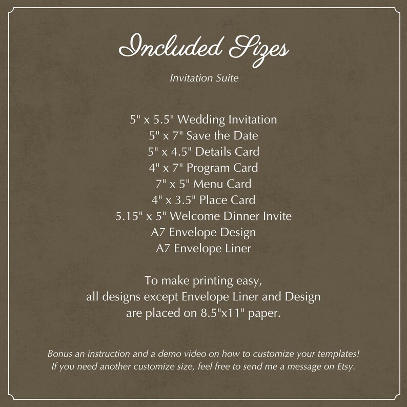 Modern Neutral Wedding Invitation Suite, Elegant Curves Shaped Invite ...