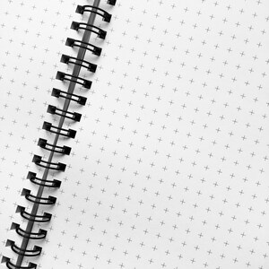Anime Girl Spiral Notebook Size A5 - Listening to Music and Drinking ...