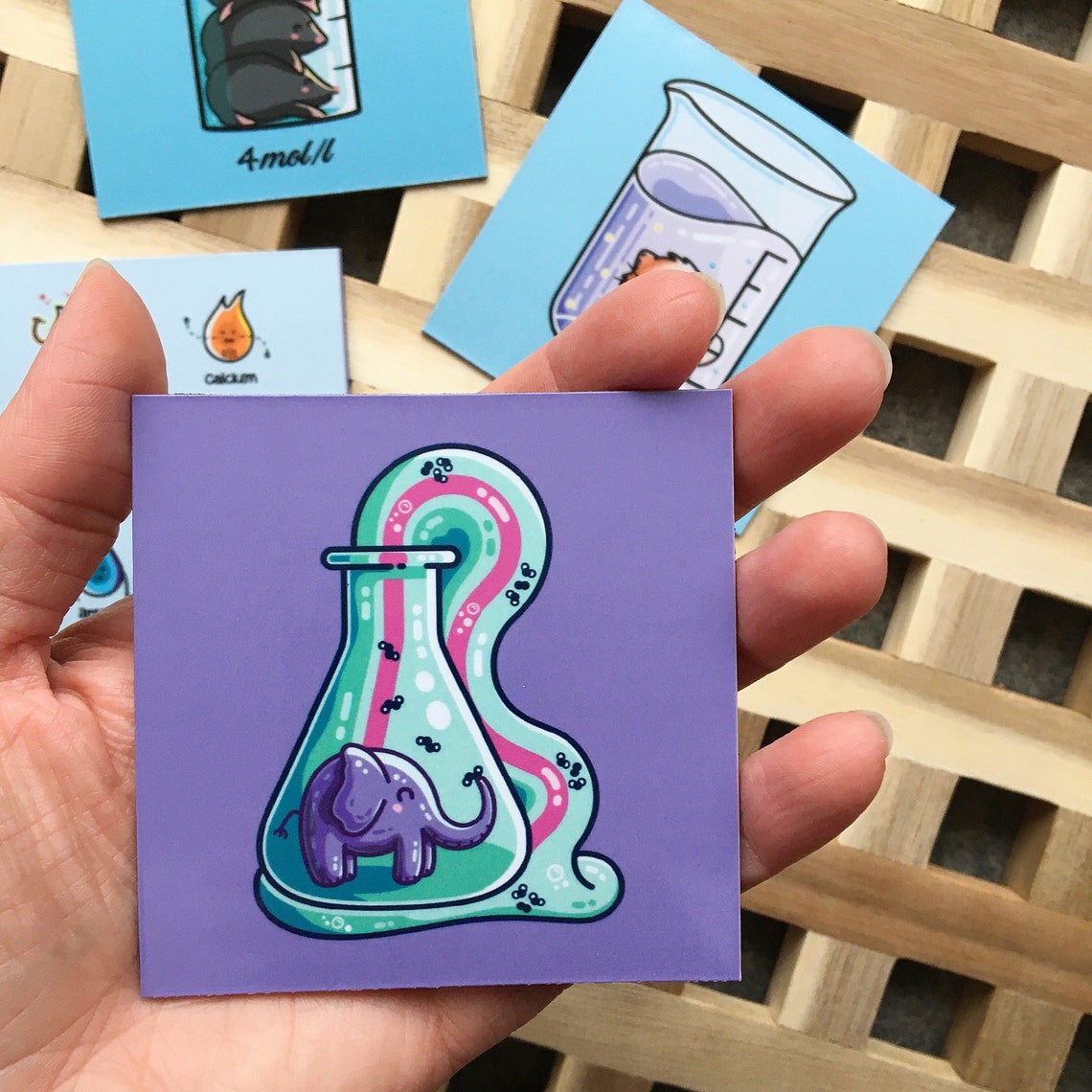 Any 4 Science Or Maths Fridge Magnets Set of 4 Chemistry | Etsy