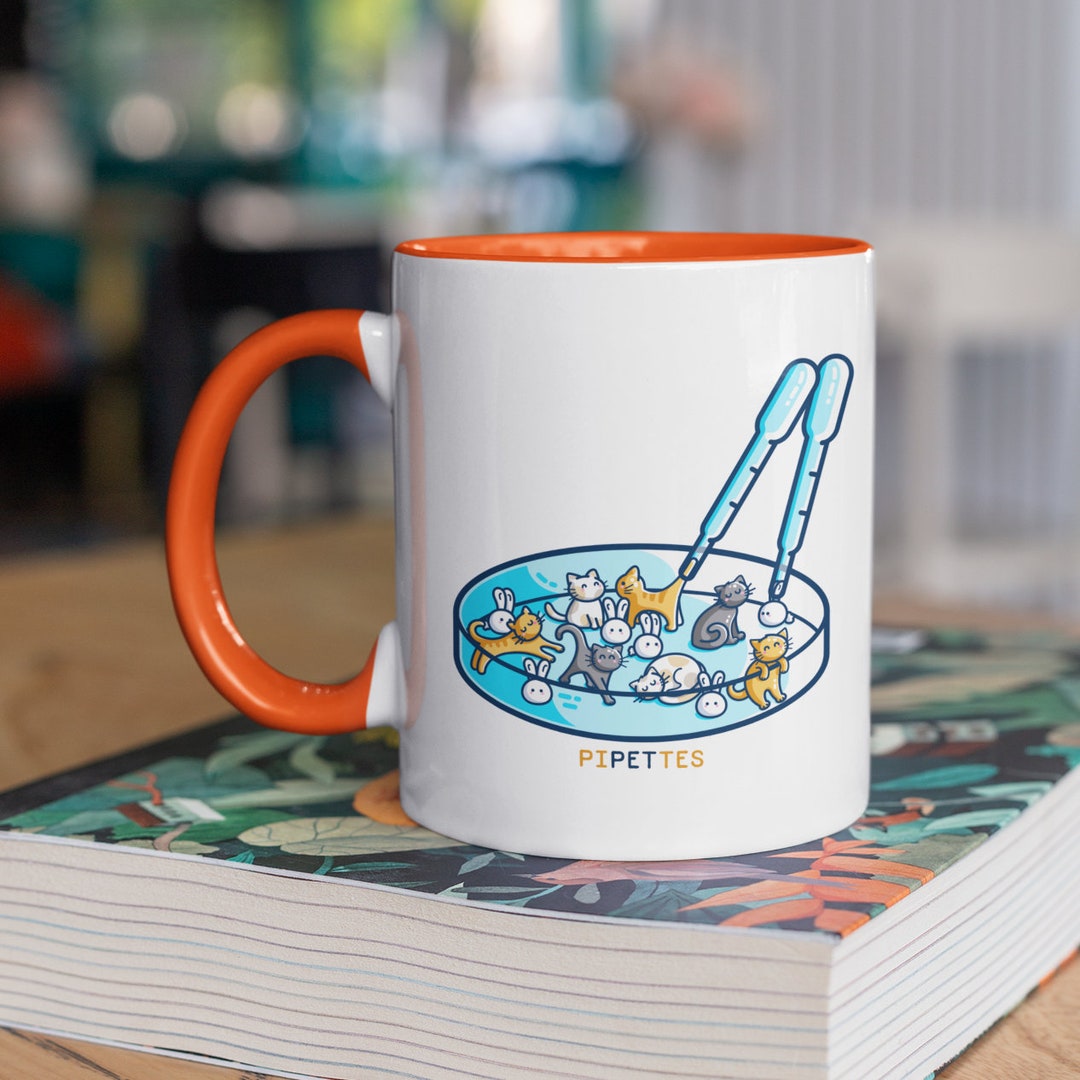 Pipettes Pun Mug, Cute Science Joke Ceramic Mug - Etsy