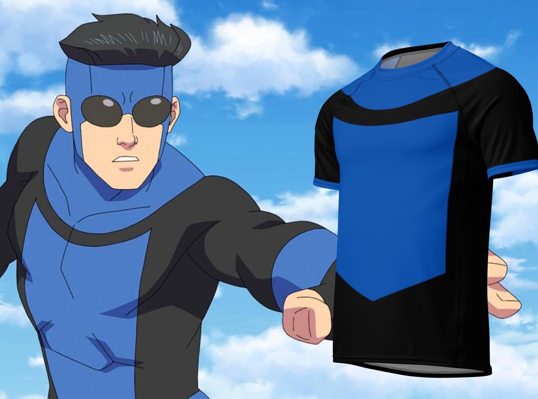 Invincible Second Costume Athletic T-shirt - Etsy