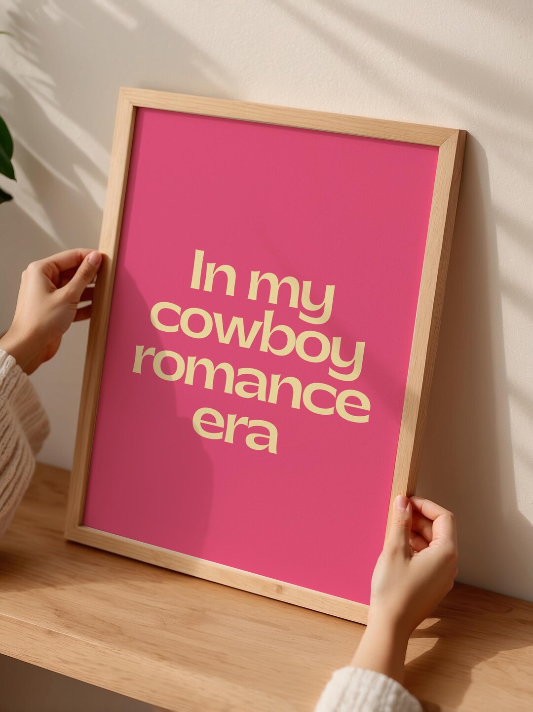 Cowboy Romance Digital Print (+ 4 FREE Extra Colours) Wall Art - Etsy