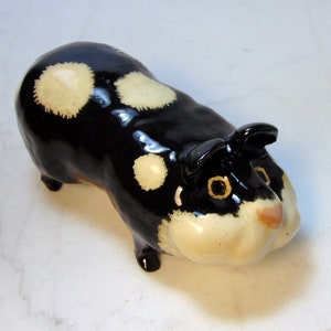 Black and White Hamster - Hamster Sculpture - Small Pet Hamster ...