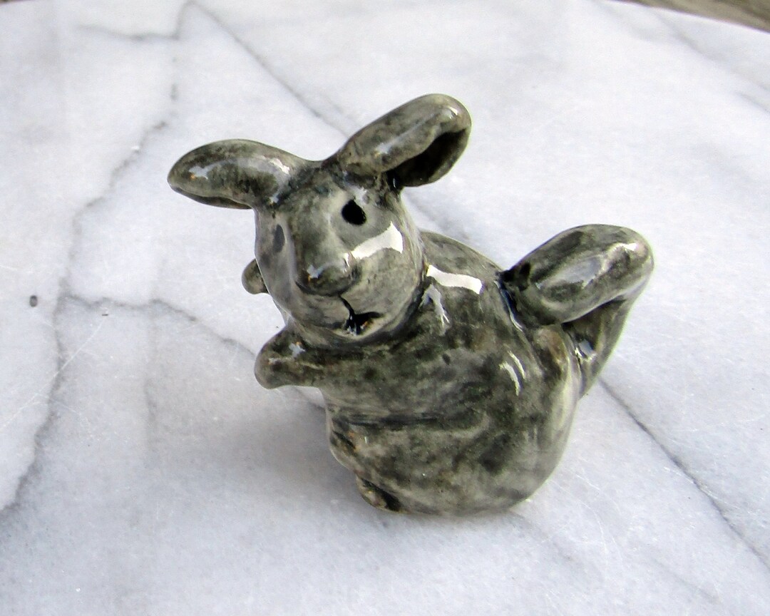 Chinchilla Handmade Ceramic Figurine Decoration - Etsy