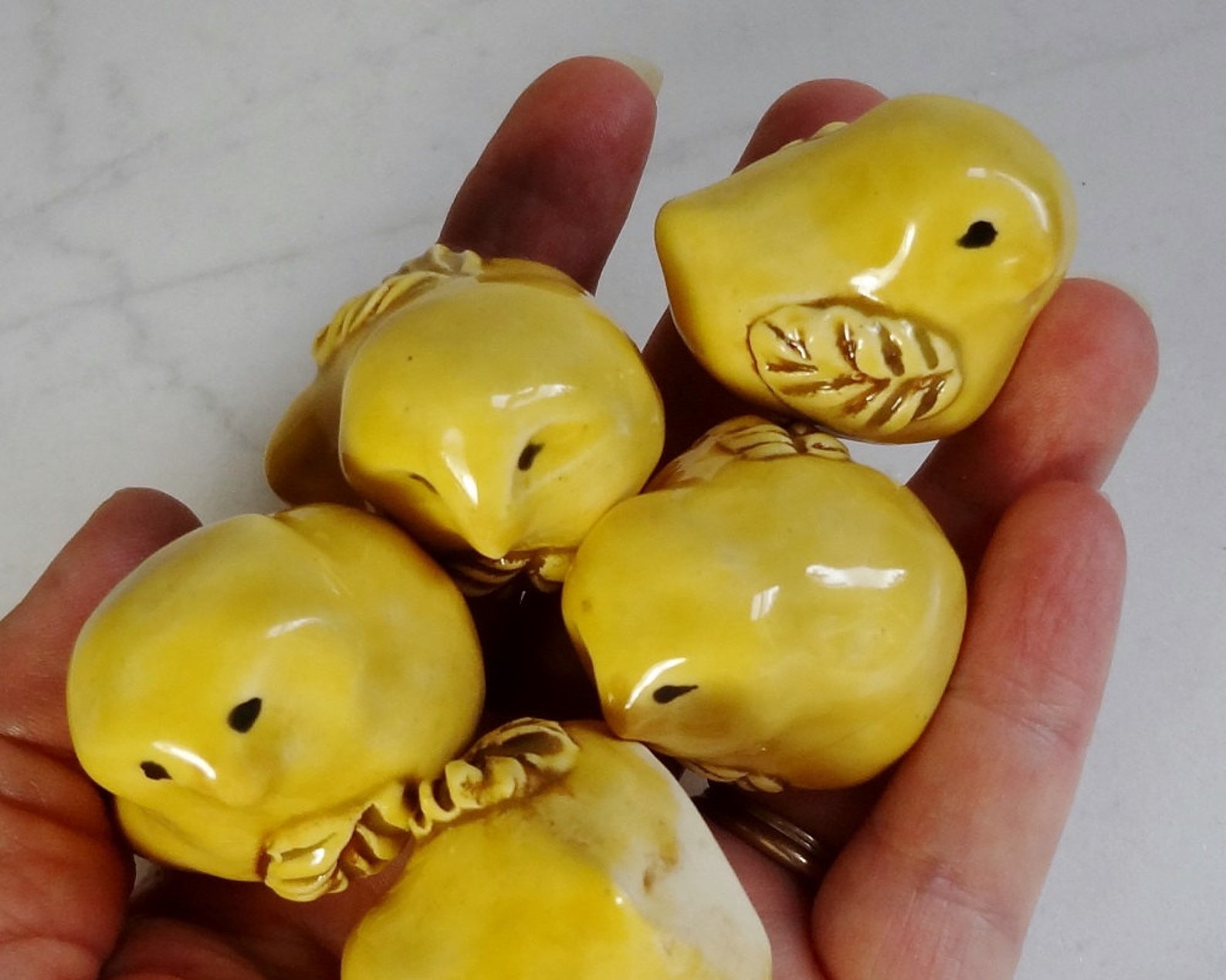 Baby Chick Ceramic Pottery Figurine Chick Sculpture | Etsy