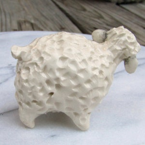 Sheep Sculpture Hand Built Animal Nativity Animal Sculpture Lamb ...