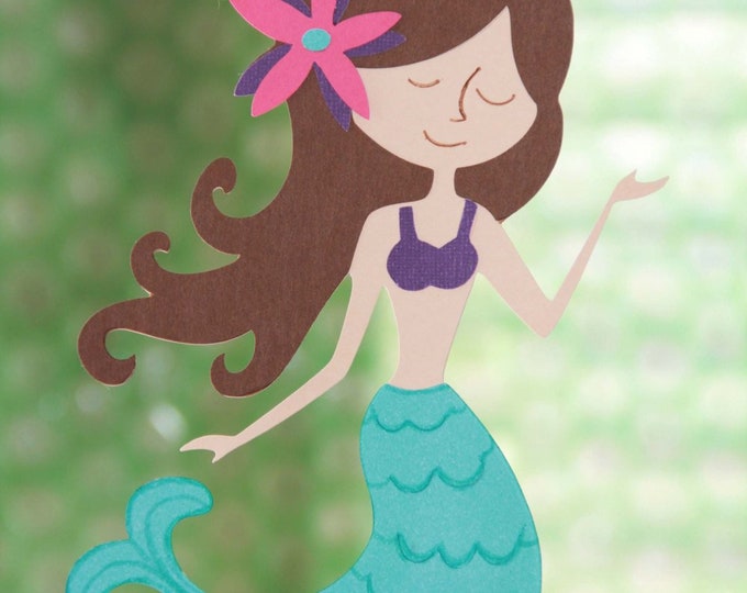 Mermaid Cake Topper - Etsy