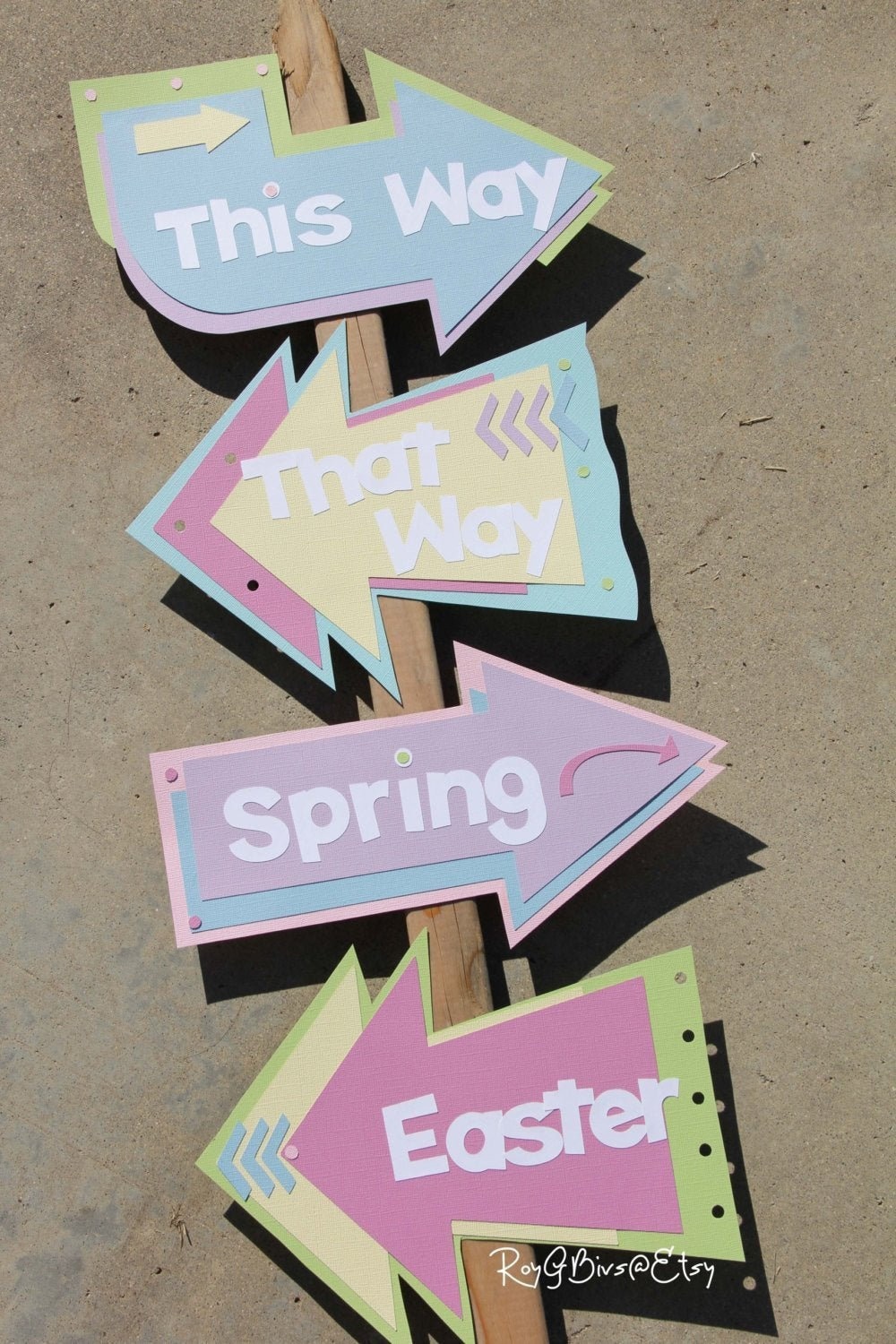 Arrow/direction Signs Party Decorations | Etsy