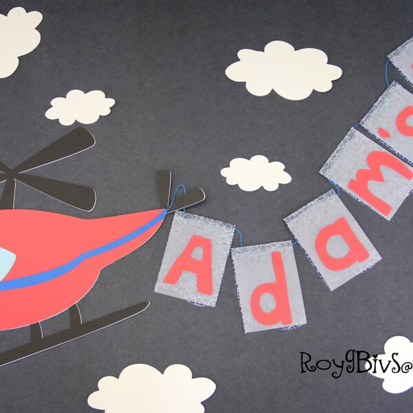 Helicopter Birthday - Etsy