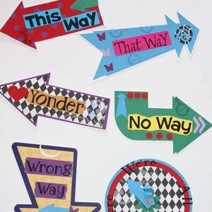 Arrow/direction Signs Party Decorations - Etsy