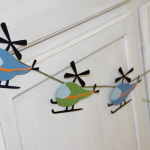 Helicopter Banner With Clouds - Etsy