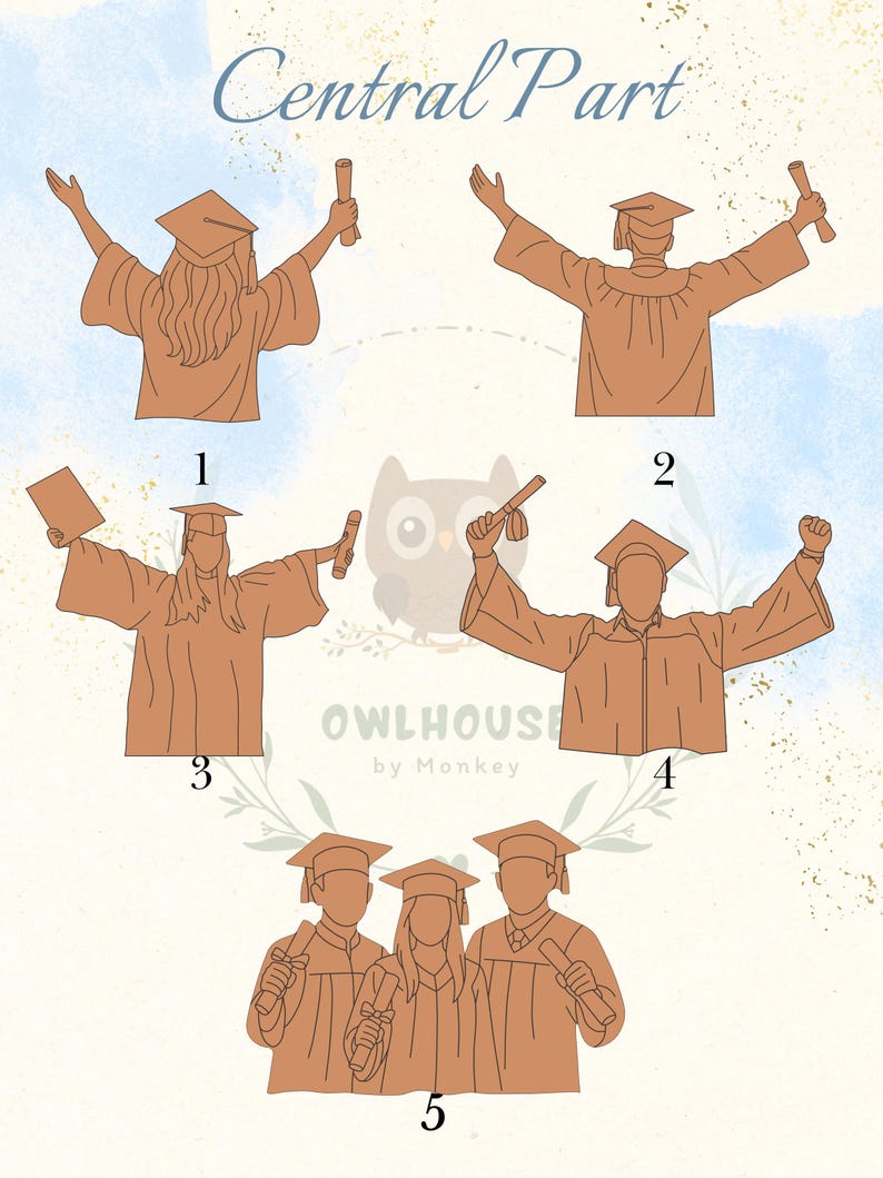 Graduation 2026 Gift Idea Guest Book Alternative, Personalized ...