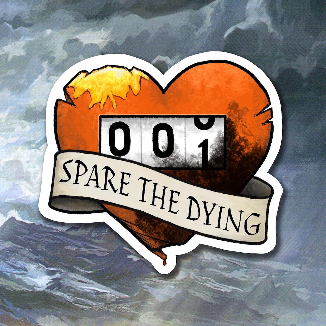Dnd Spare the Dying Dungeons & Dragons Sticker - Etsy Australia