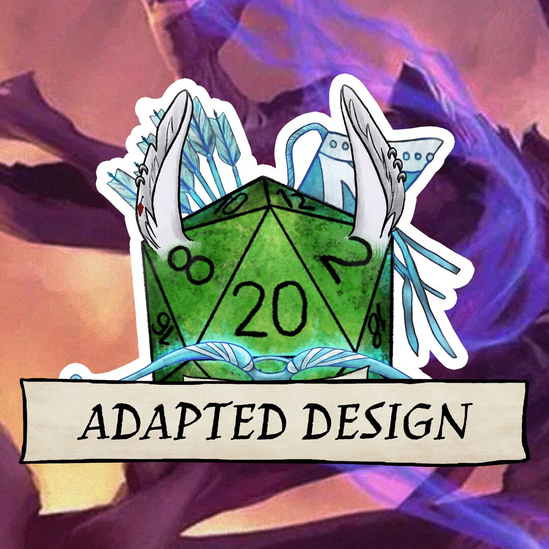 ADAPTED Dnd Class Design - Customise a Class Sticker for Your Character ...