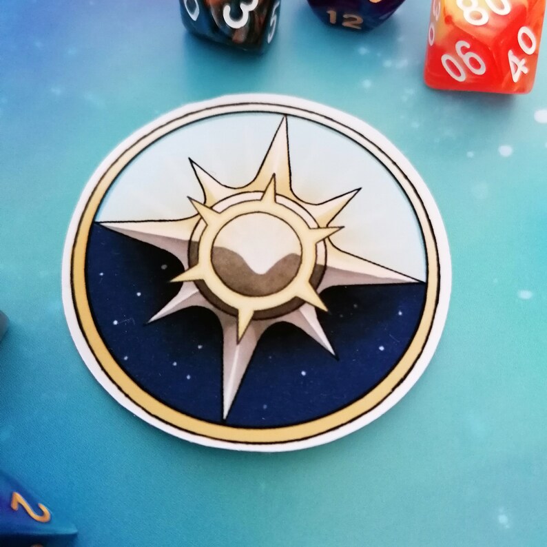 Pelor Dawnfather Sticker Dnd Sticker - Dungeons and Dragons - Etsy