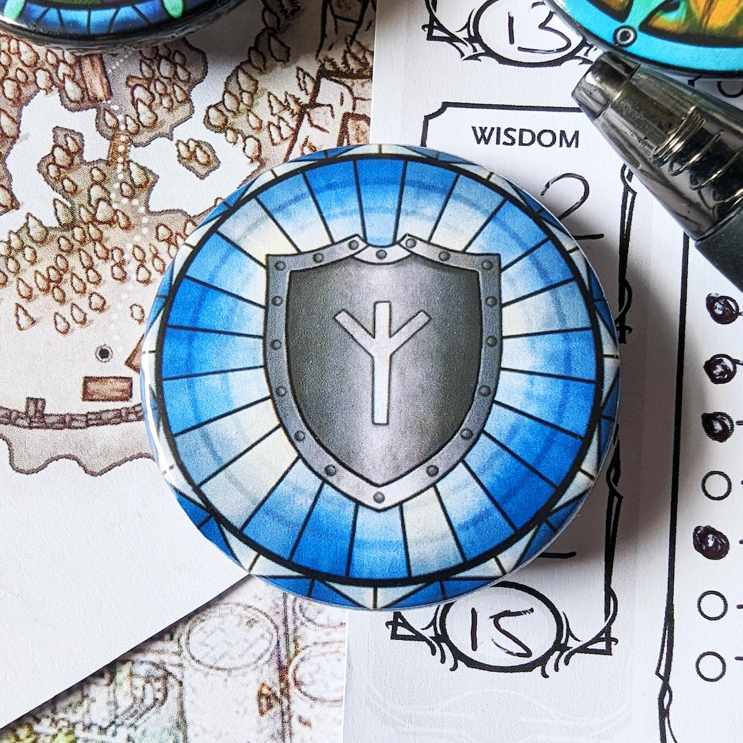 Abjuration Magic Badge for Dnd Enthusiasts & Game Night Gifts - Etsy