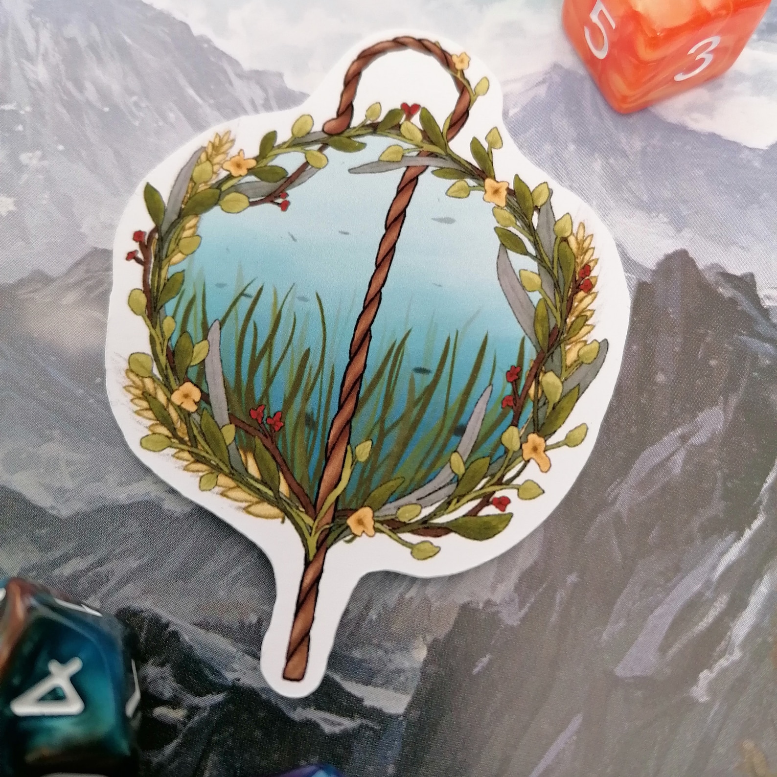 Melora Wildmother Sticker Dnd Sticker Dungeons and Dragons - Etsy