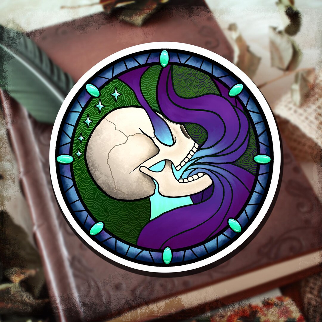 Necromancy Sticker: Dnd Design for RPG - Etsy
